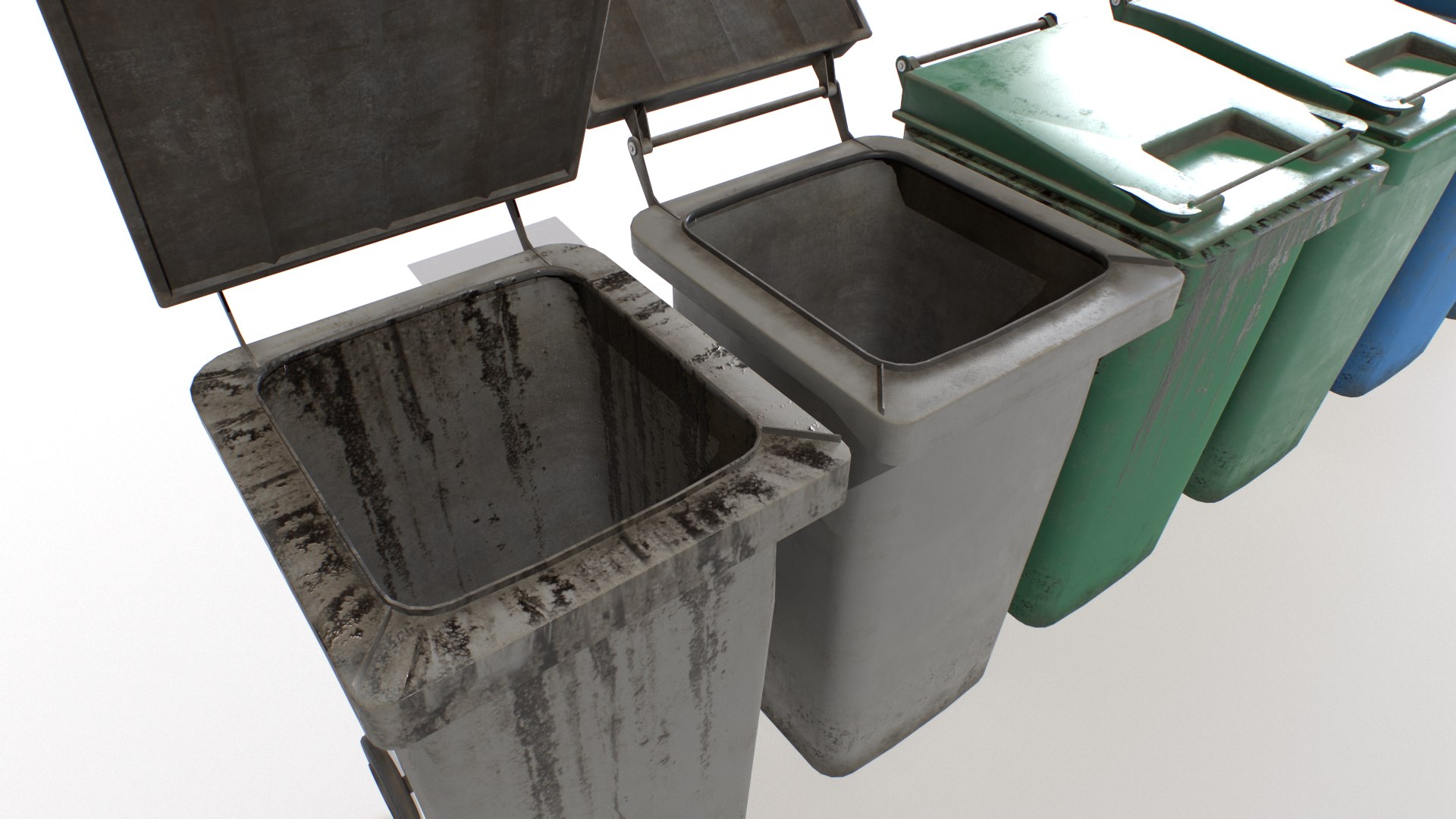 Trash Bin 1 3D - TurboSquid 1975818