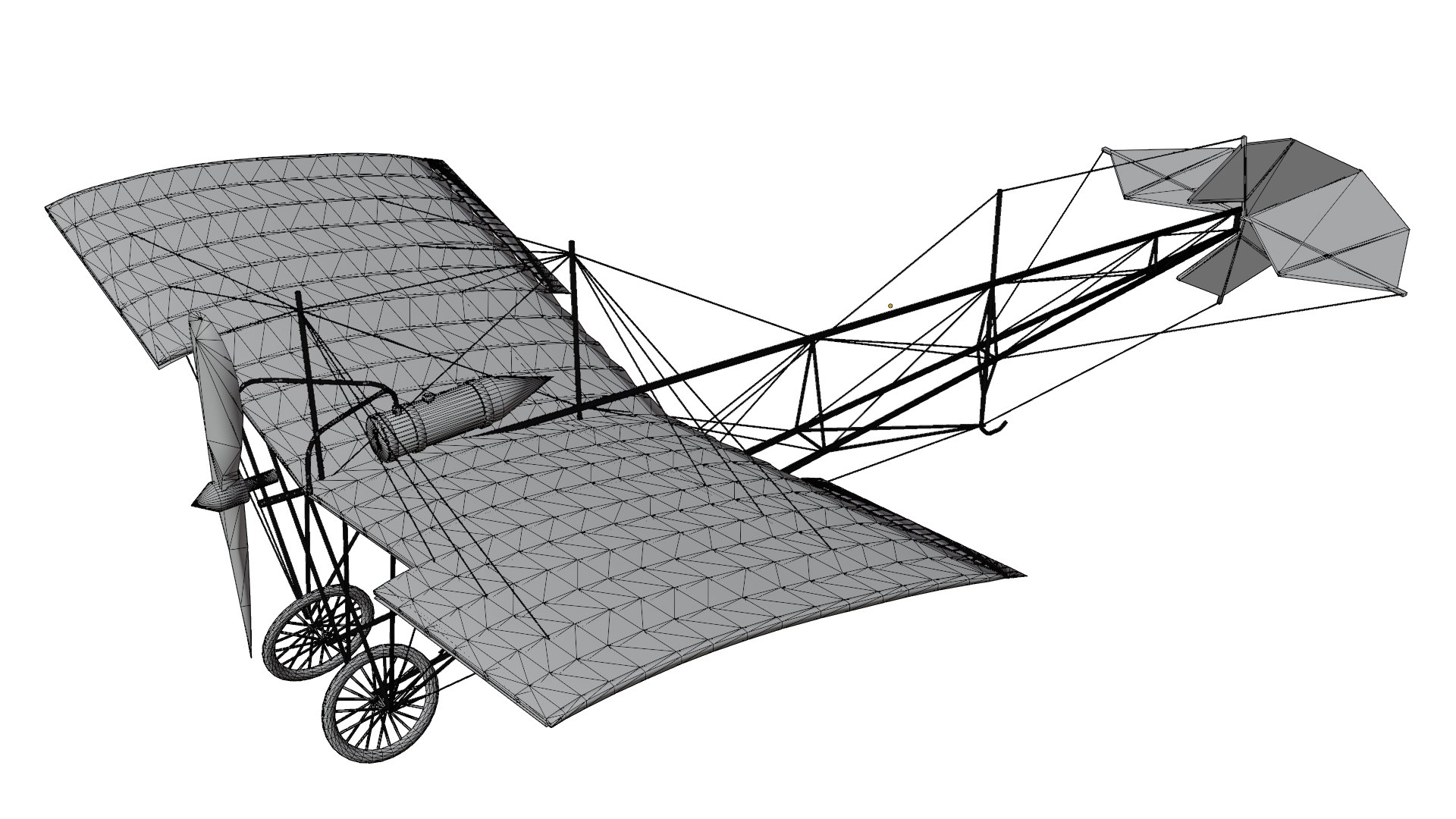 3D Model Bleriot 21 - TurboSquid 2100346