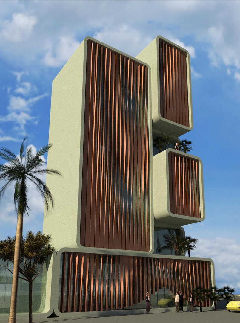 Commercial Building 3D Model - TurboSquid 1977036