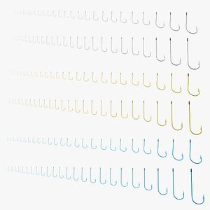 Fishhook 3D Models for Download | TurboSquid