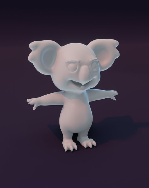 Free 3D Cartoon-Koala Models | TurboSquid