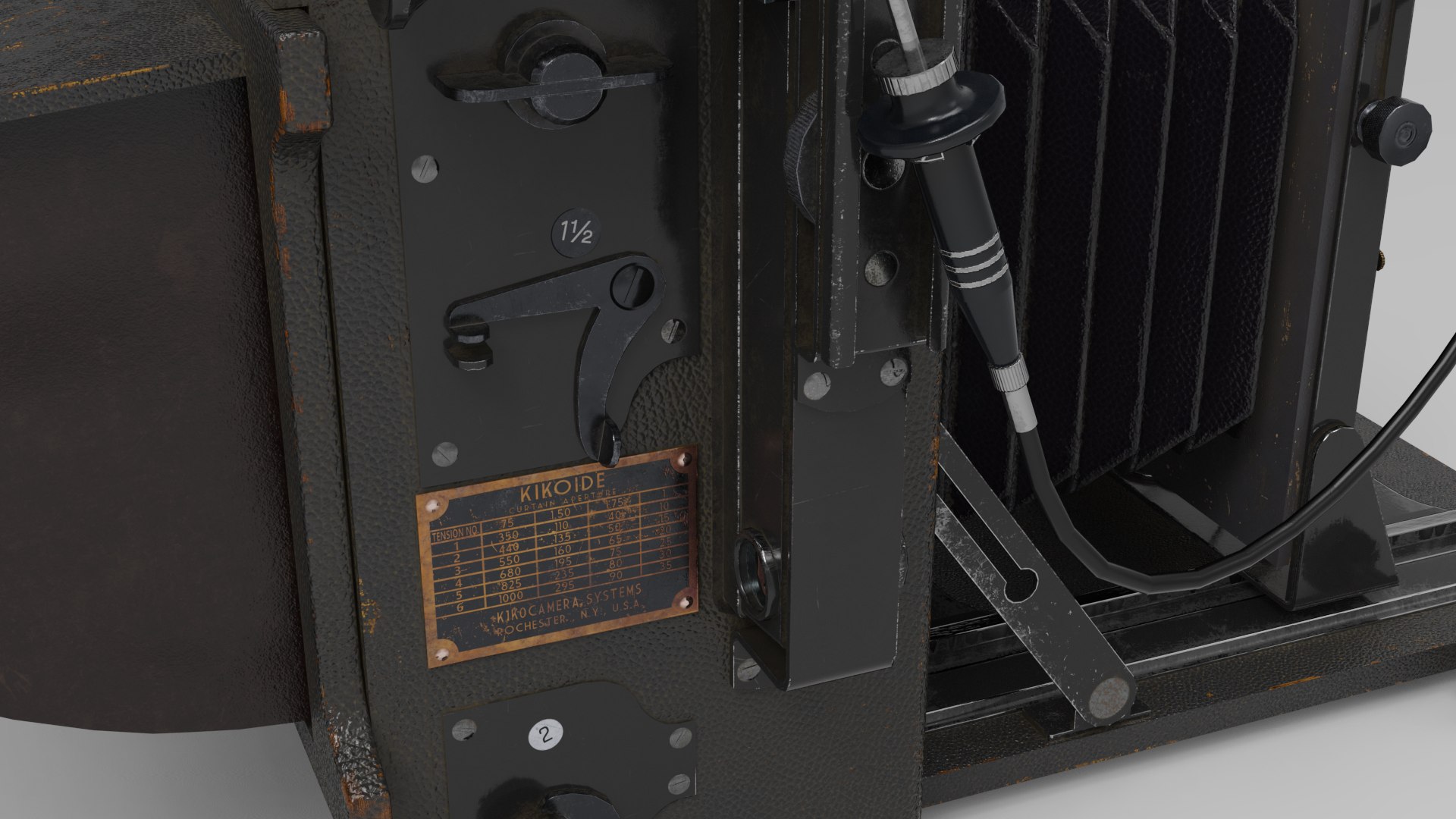 Vintage Graflex-Based Camera Model - High Quality And Realistic Details ...