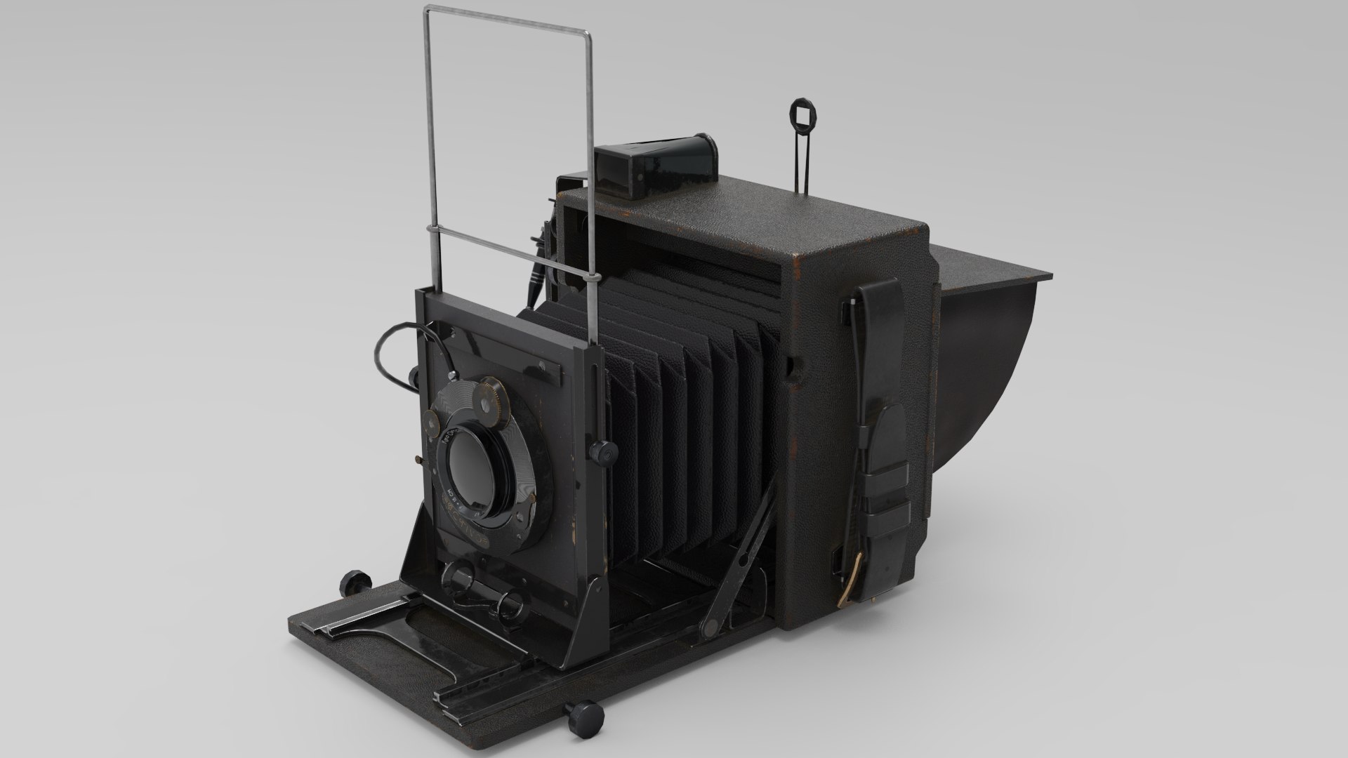 Vintage Graflex-Based Camera Model - High Quality And Realistic Details ...