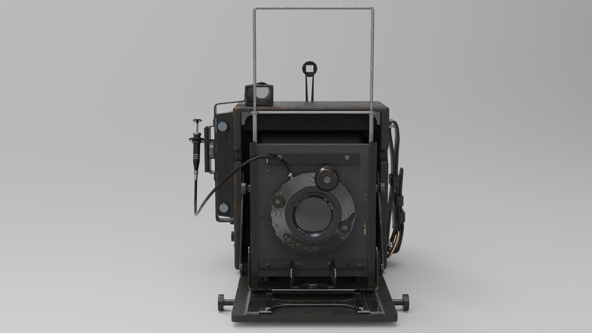Vintage Graflex-Based Camera Model - High Quality And Realistic Details ...