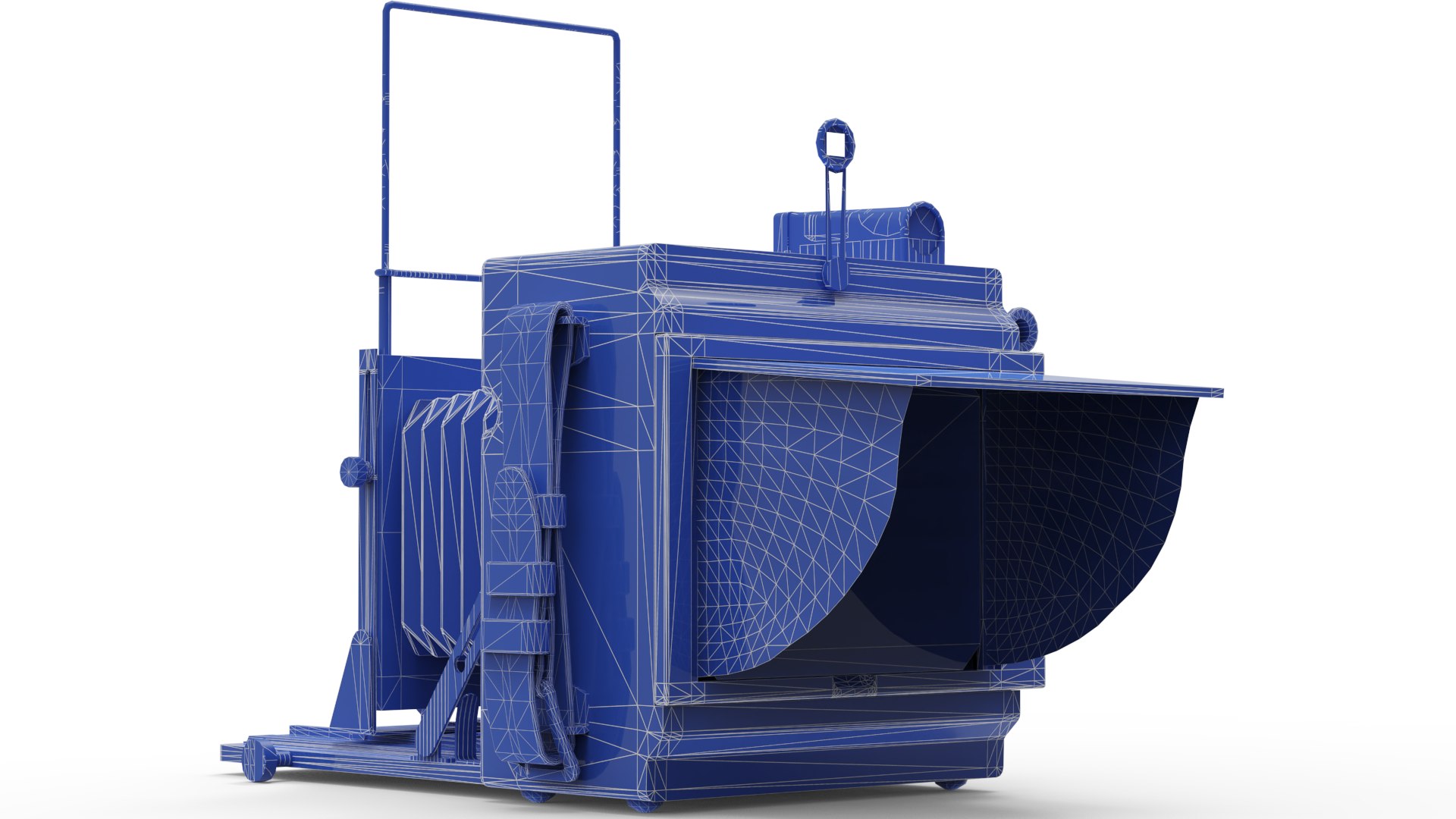 Vintage Graflex-Based Camera Model - High Quality And Realistic Details ...