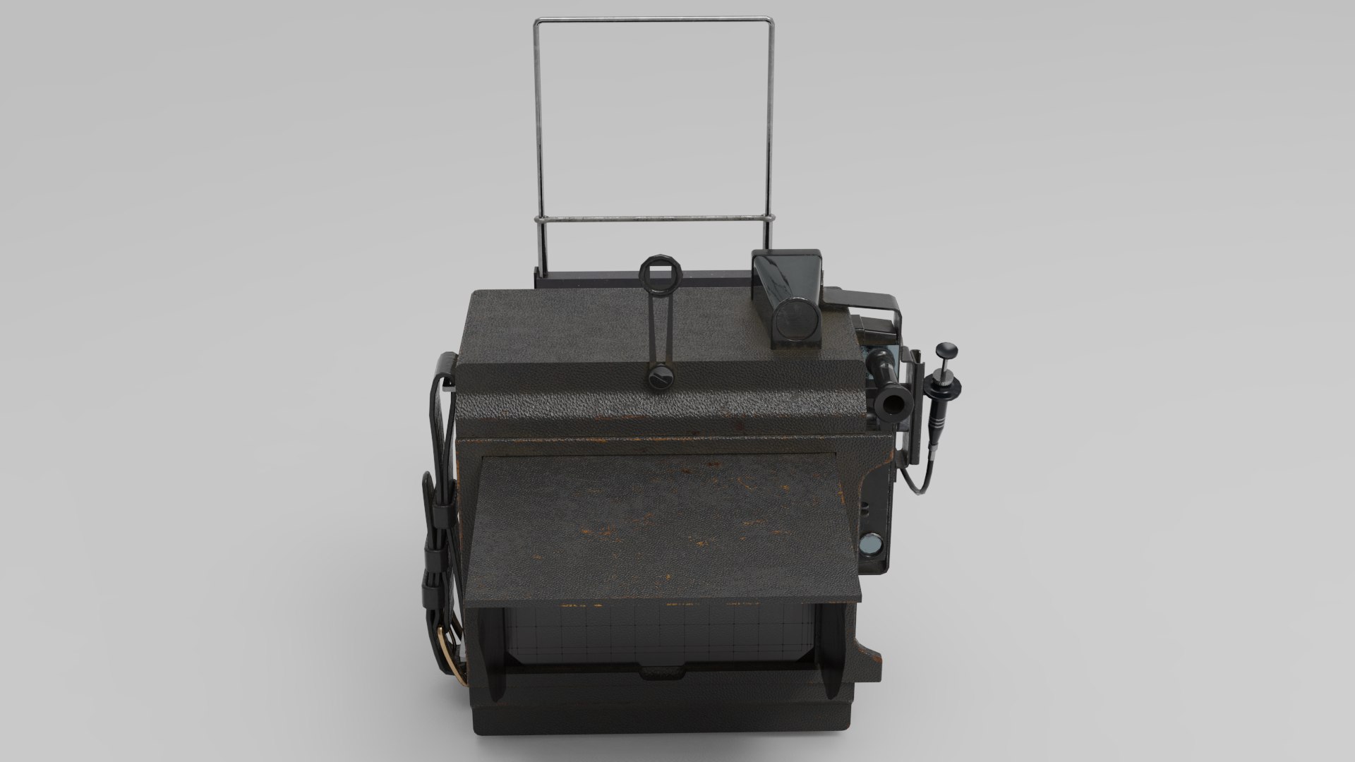 Vintage Graflex-Based Camera Model - High Quality And Realistic Details ...