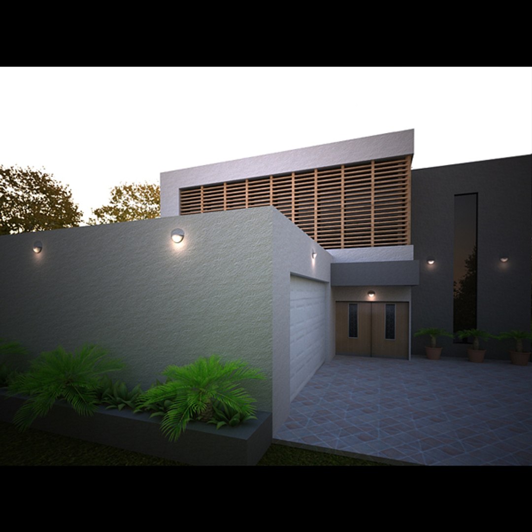 3d Model Realistic Scene