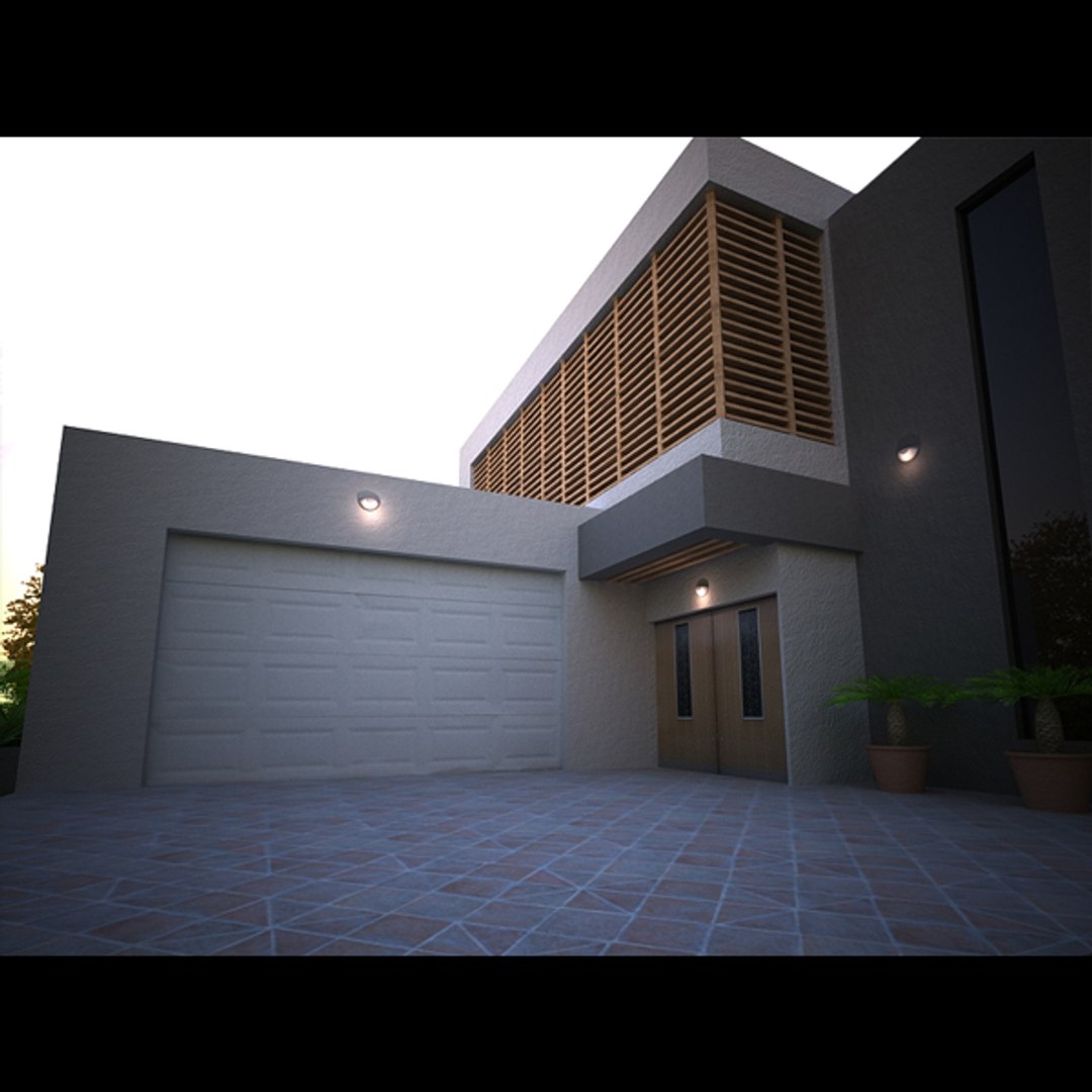 3d Model Realistic Scene