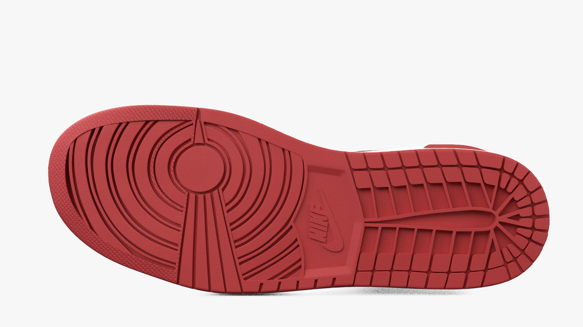 3D Model Air Jordan 1 Retro Varsity Red - TurboSquid 2335647