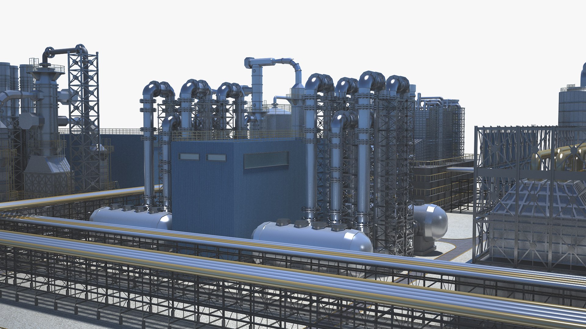 3D Industrial Area 65 - TurboSquid 2027774