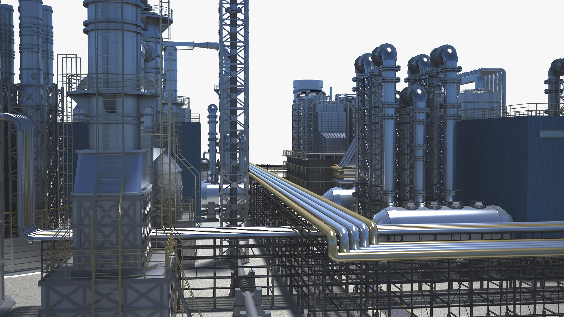 3D Industrial Area 65 - TurboSquid 2027774