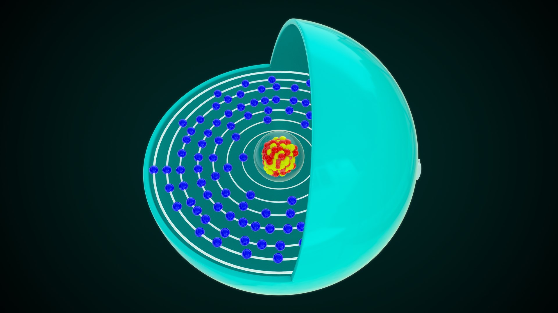 3D Model Darmstadtium Chemical Element - TurboSquid 2143717