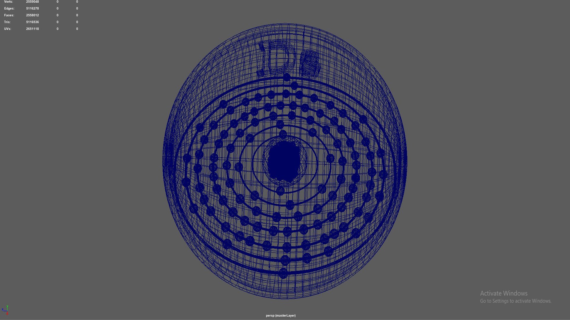 3D Model Darmstadtium Chemical Element - TurboSquid 2143717