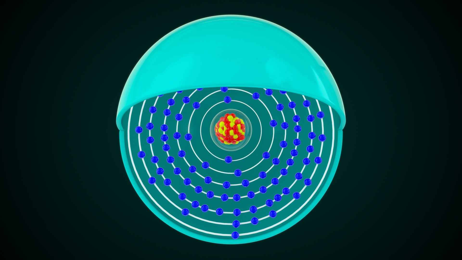 3D Model Darmstadtium Chemical Element - TurboSquid 2143717