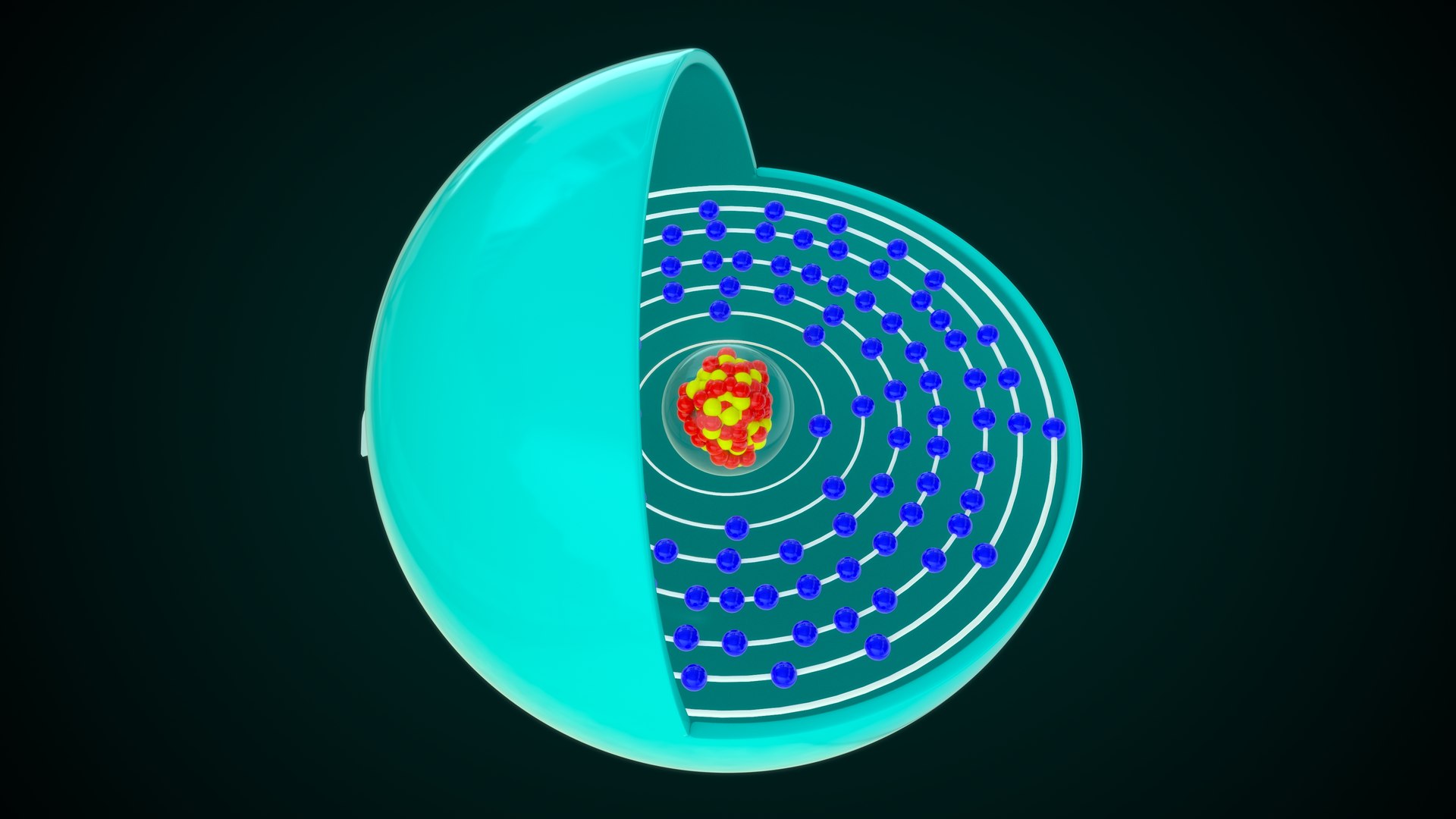 3D Model Darmstadtium Chemical Element - TurboSquid 2143717