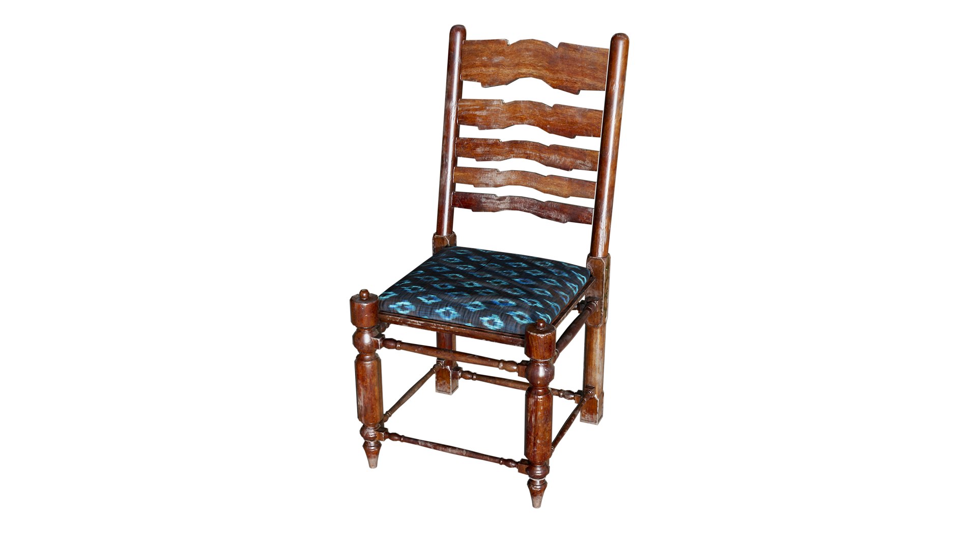 3D Antique Chair For AAA Games - TurboSquid 2148678