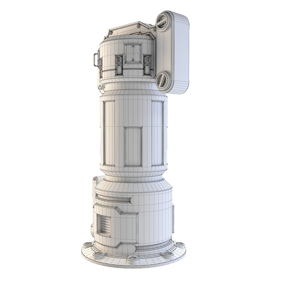 Space Station Cylindrical Pod 3D - TurboSquid 2199299