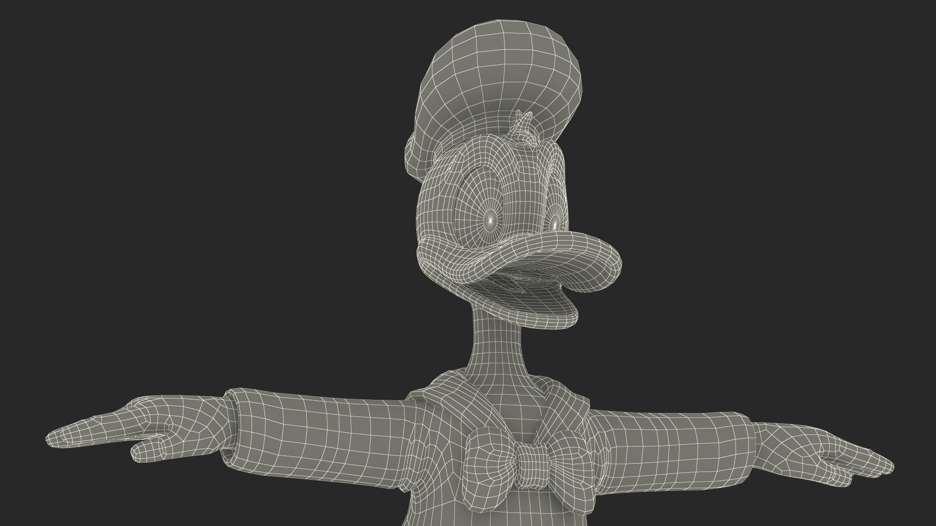 3D Disney Character Donald Duck Rigged - TurboSquid 2115337