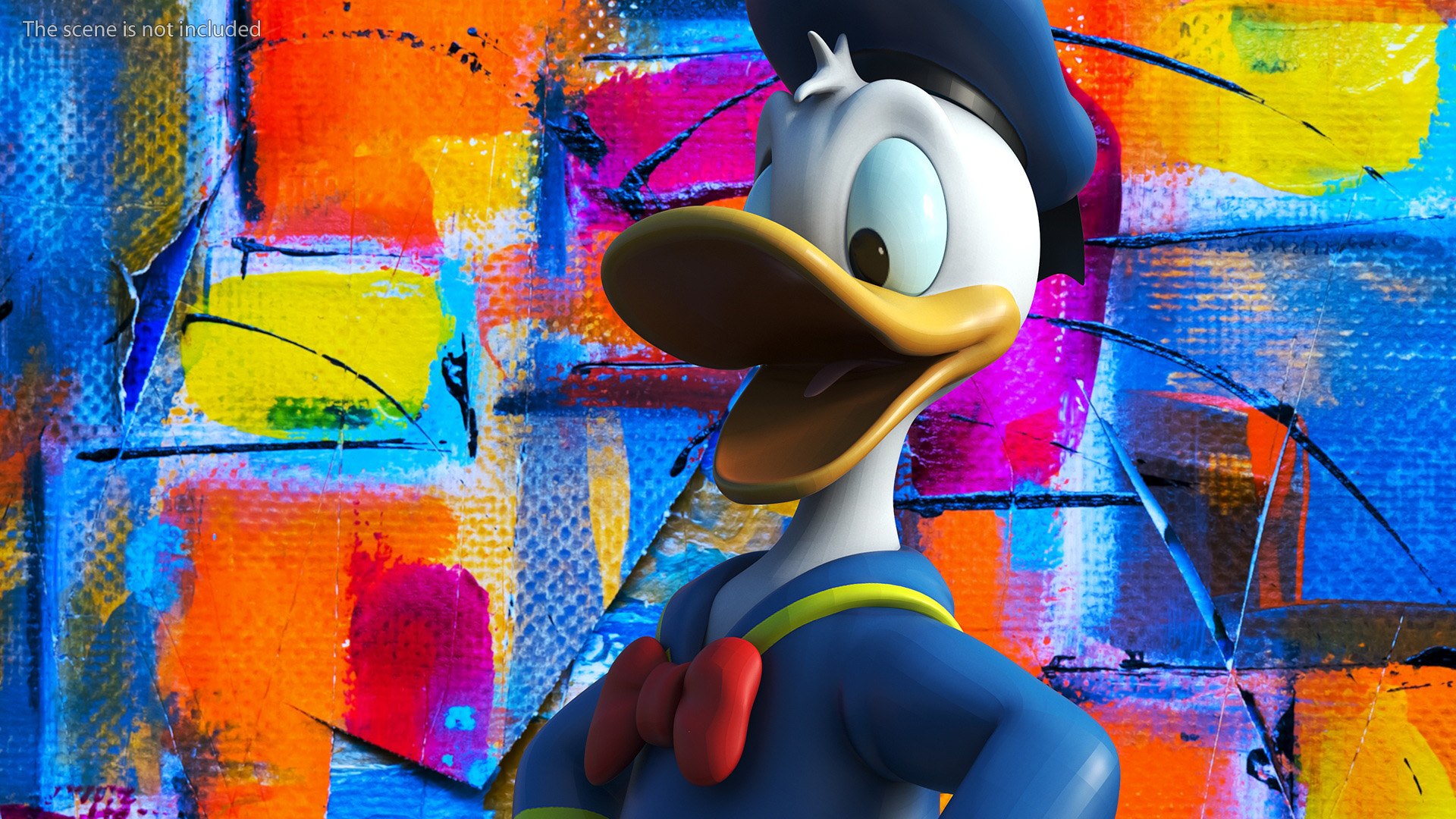 3D Disney Character Donald Duck Rigged - TurboSquid 2115337