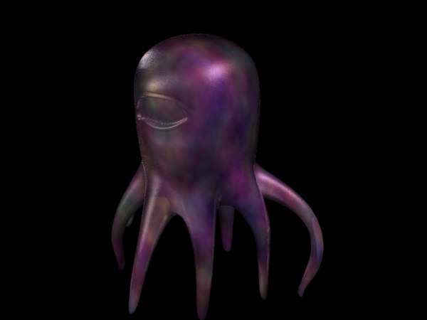 3D Blender Alien