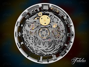 watch wristwatch animation 3d model