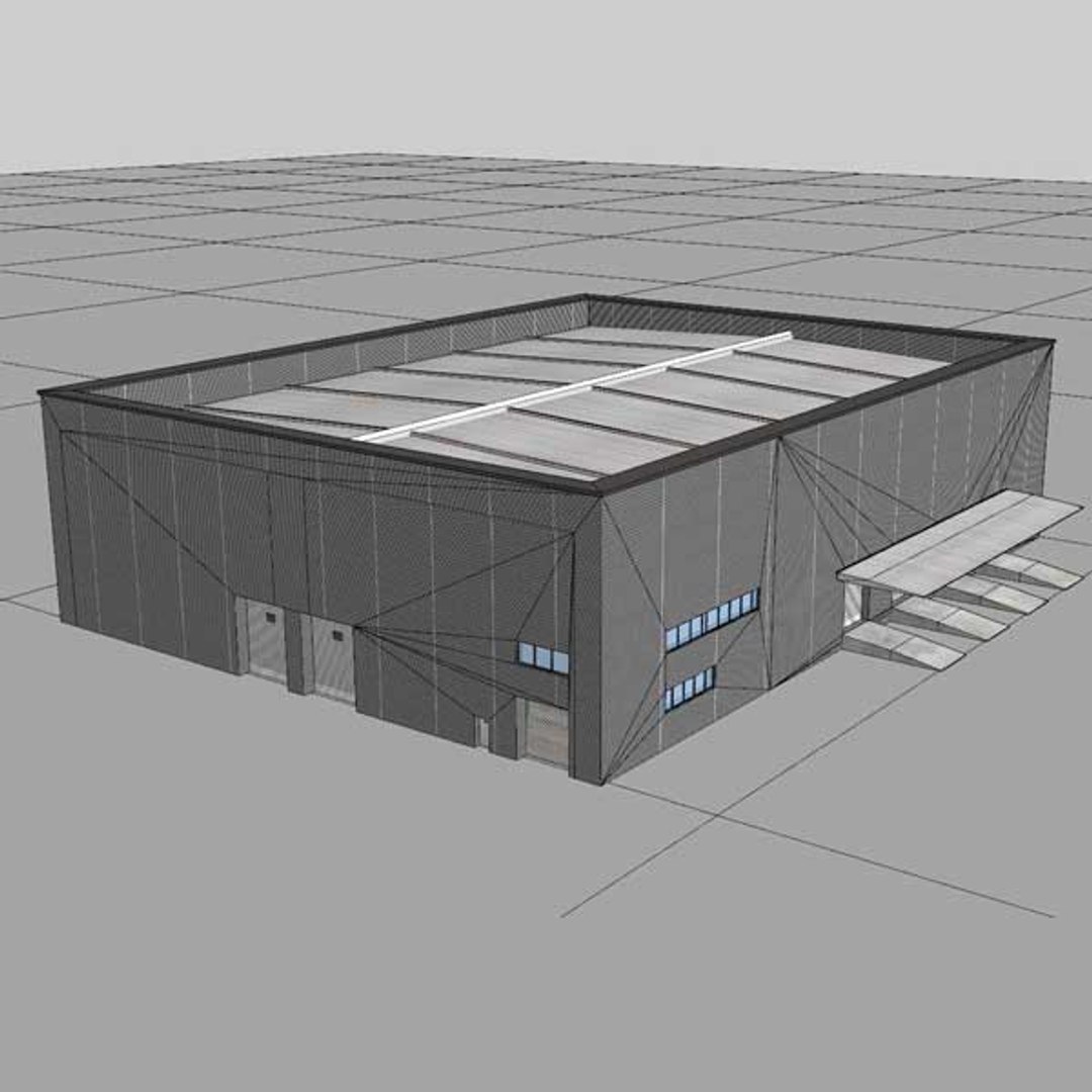 3d Model Warehouses Buildings Collections