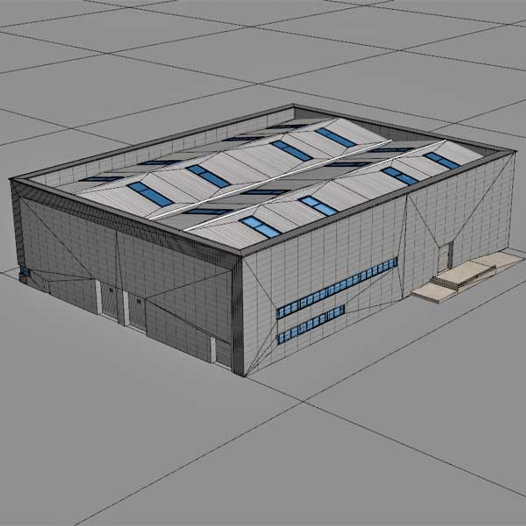 3d Model Warehouses Buildings Collections