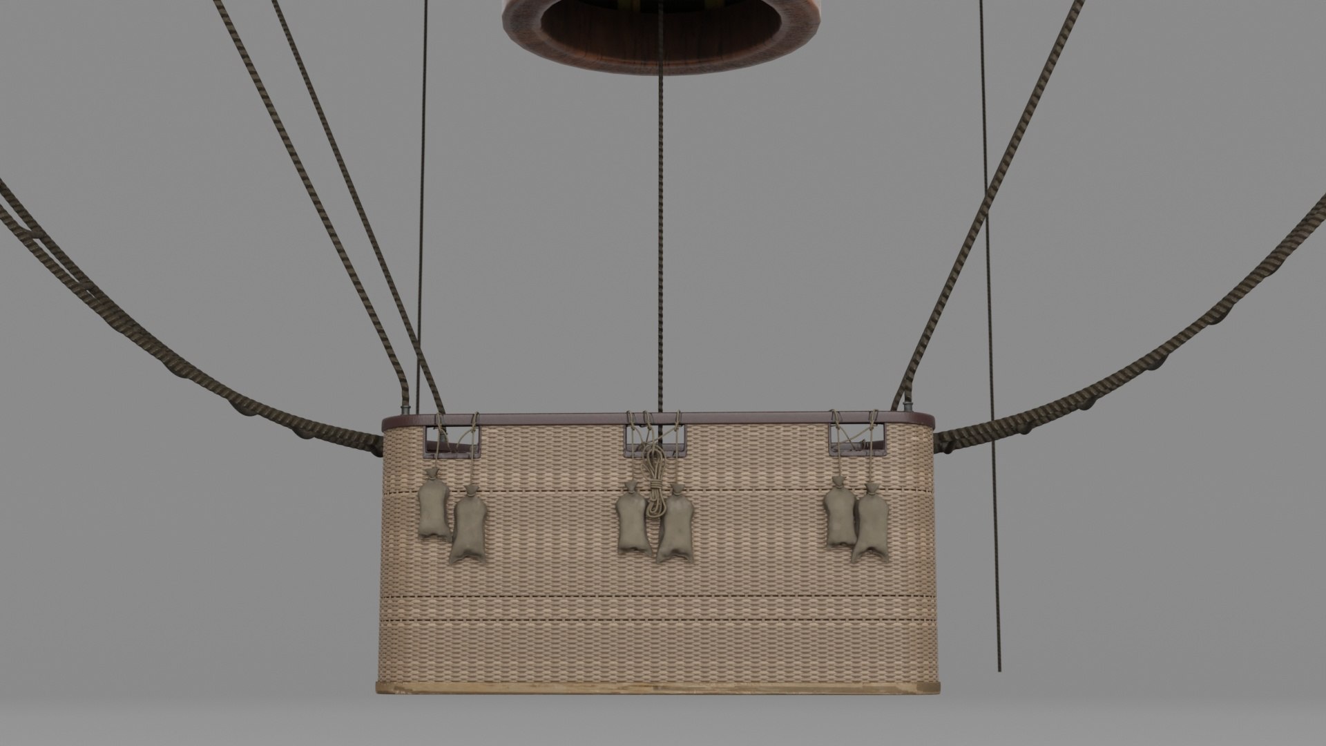 3D Victorian Air Balloon Model - TurboSquid 2024376