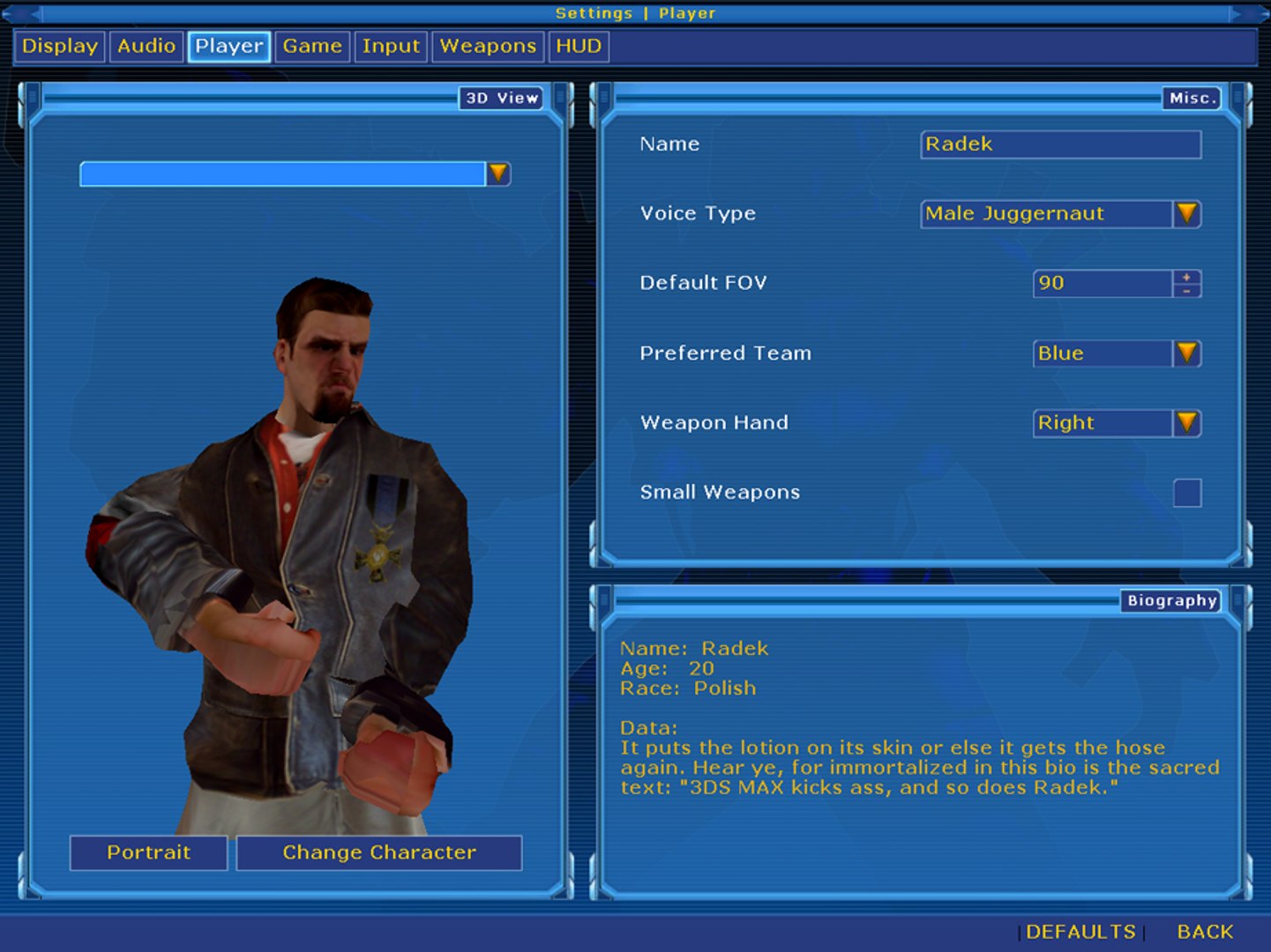 Ready Character Male 3ds