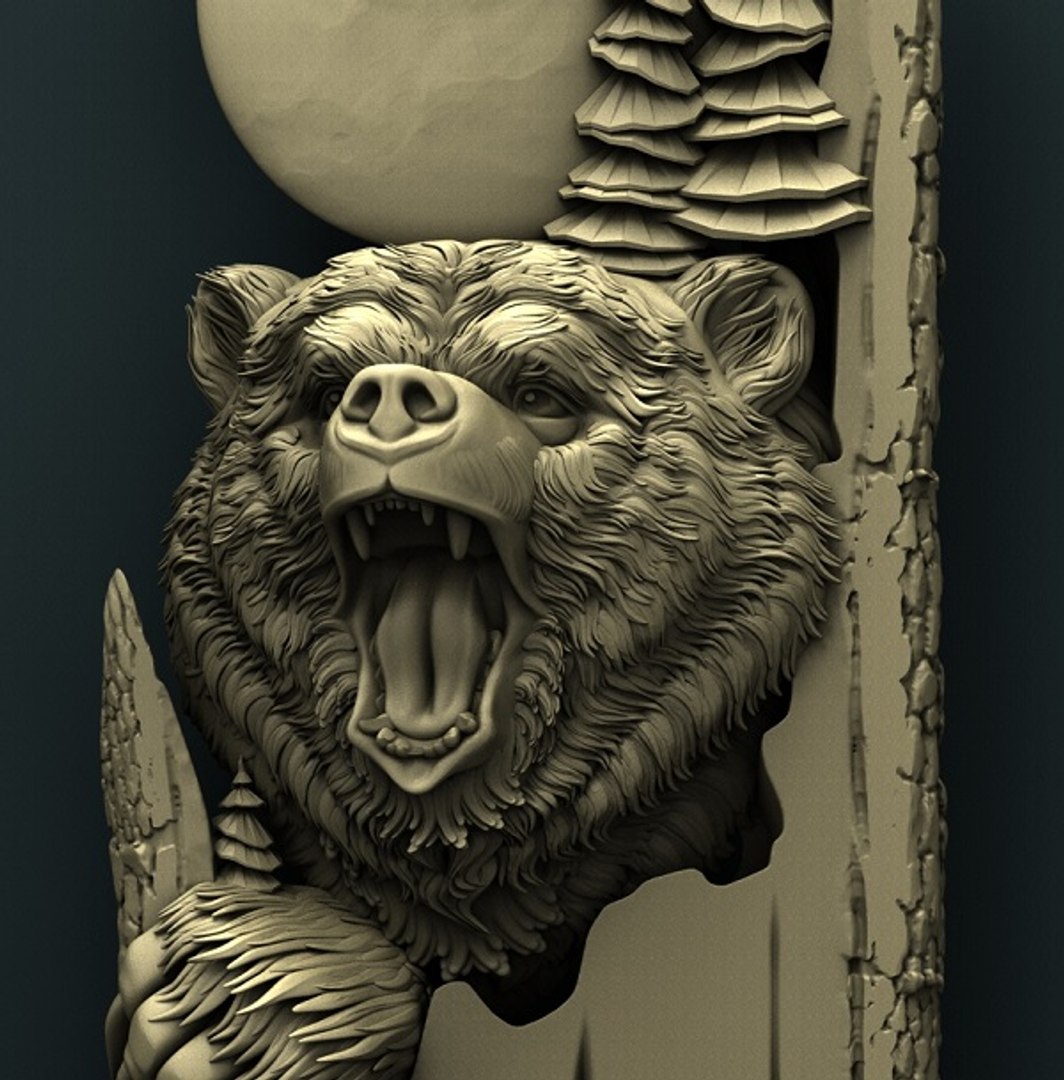 Bear Cnc 3D - TurboSquid 1320476