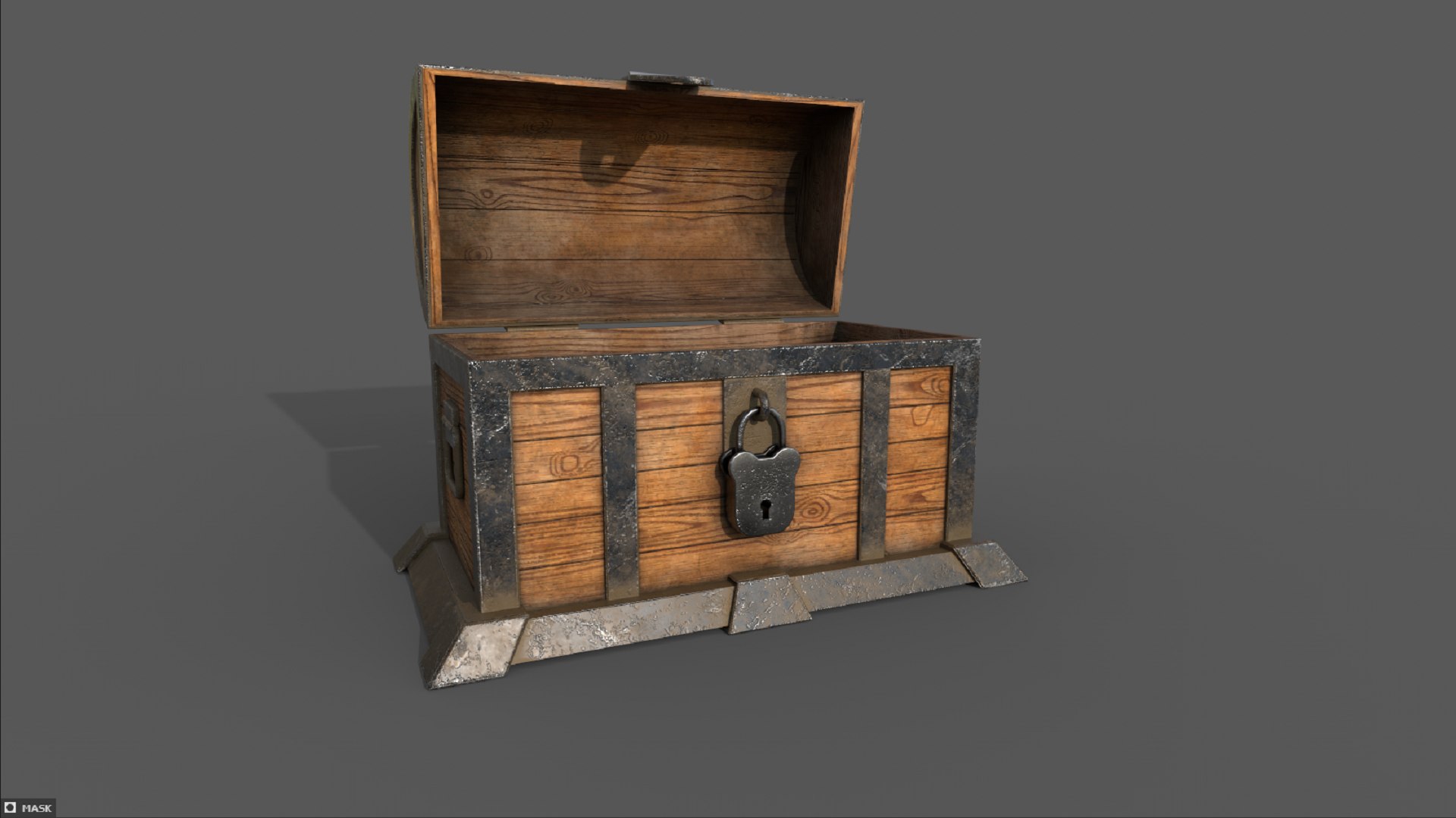 Chest Low-poly 3D Model 3D - TurboSquid 1829240