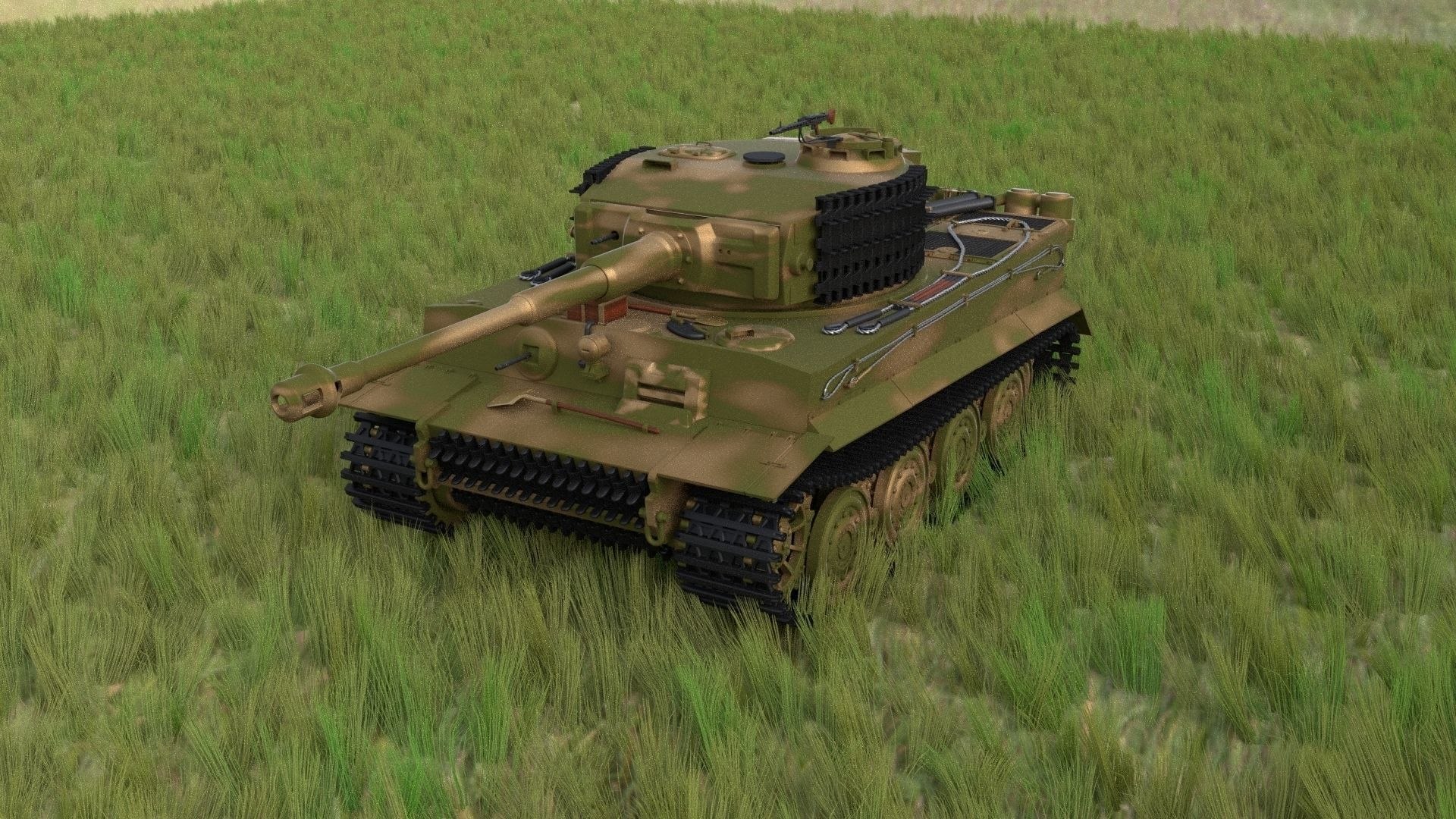 3d Panzerkampfwagen Tiger E Late