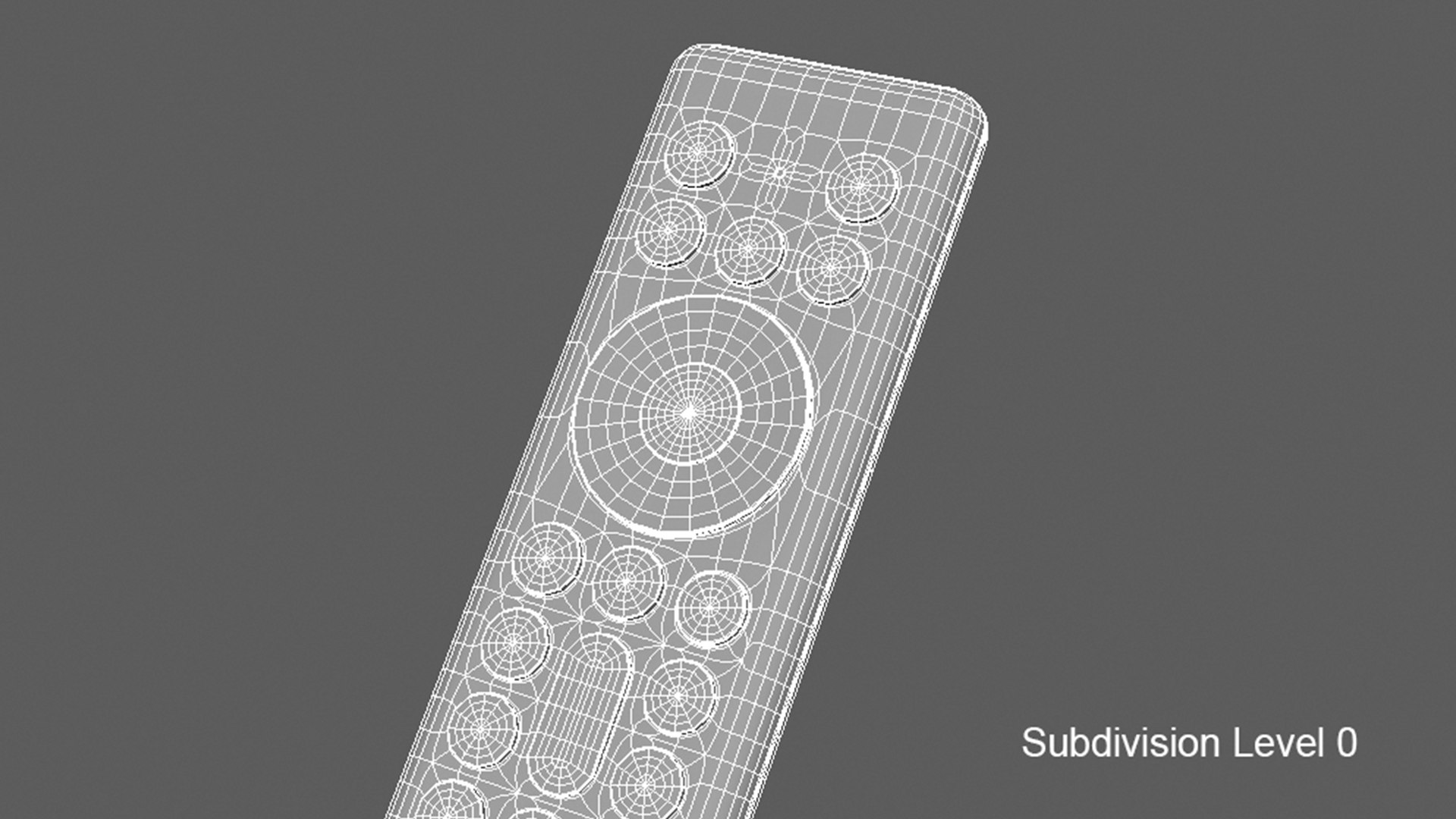 3D TV Remote Model - TurboSquid 2149032