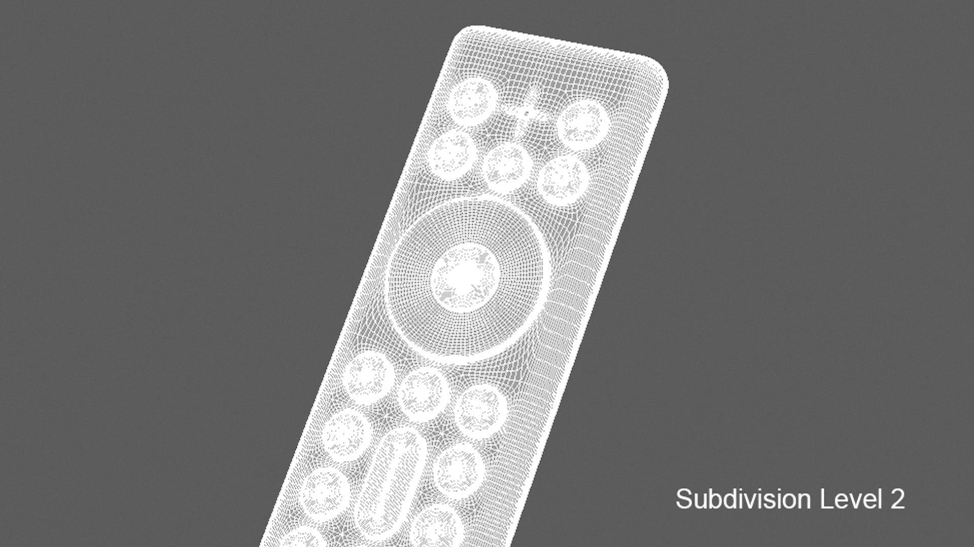 3D TV Remote Model - TurboSquid 2149032
