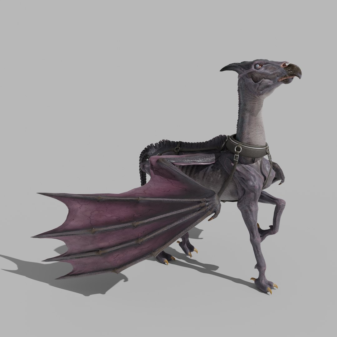 modelo 3d Hogwarts Legacy - Thestral with 140 Animations - TurboSquid ...