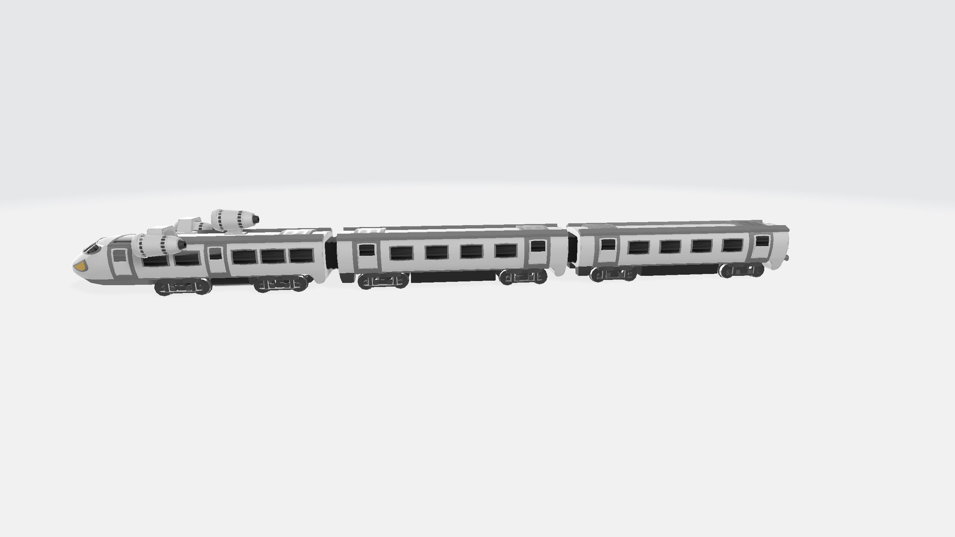 Bullet Train 3D Model - TurboSquid 2397171