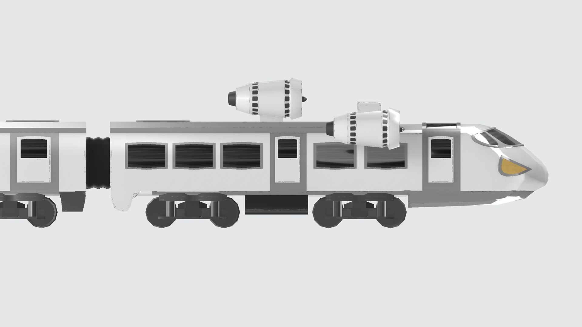 Bullet Train 3D Model - TurboSquid 2397171