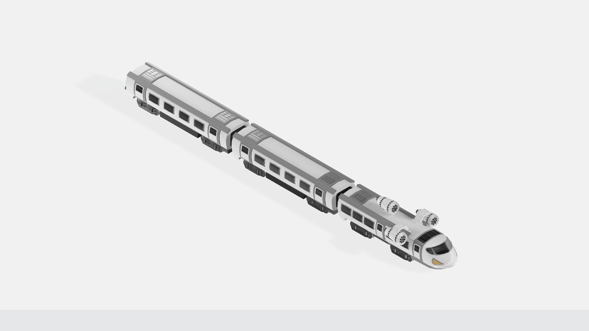 Bullet Train 3D Model - TurboSquid 2397171