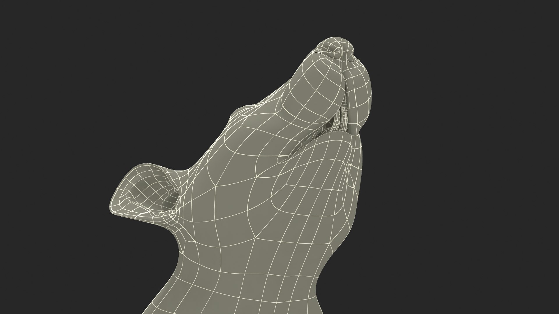 3D Standing Rat With Fur - TurboSquid 2265135