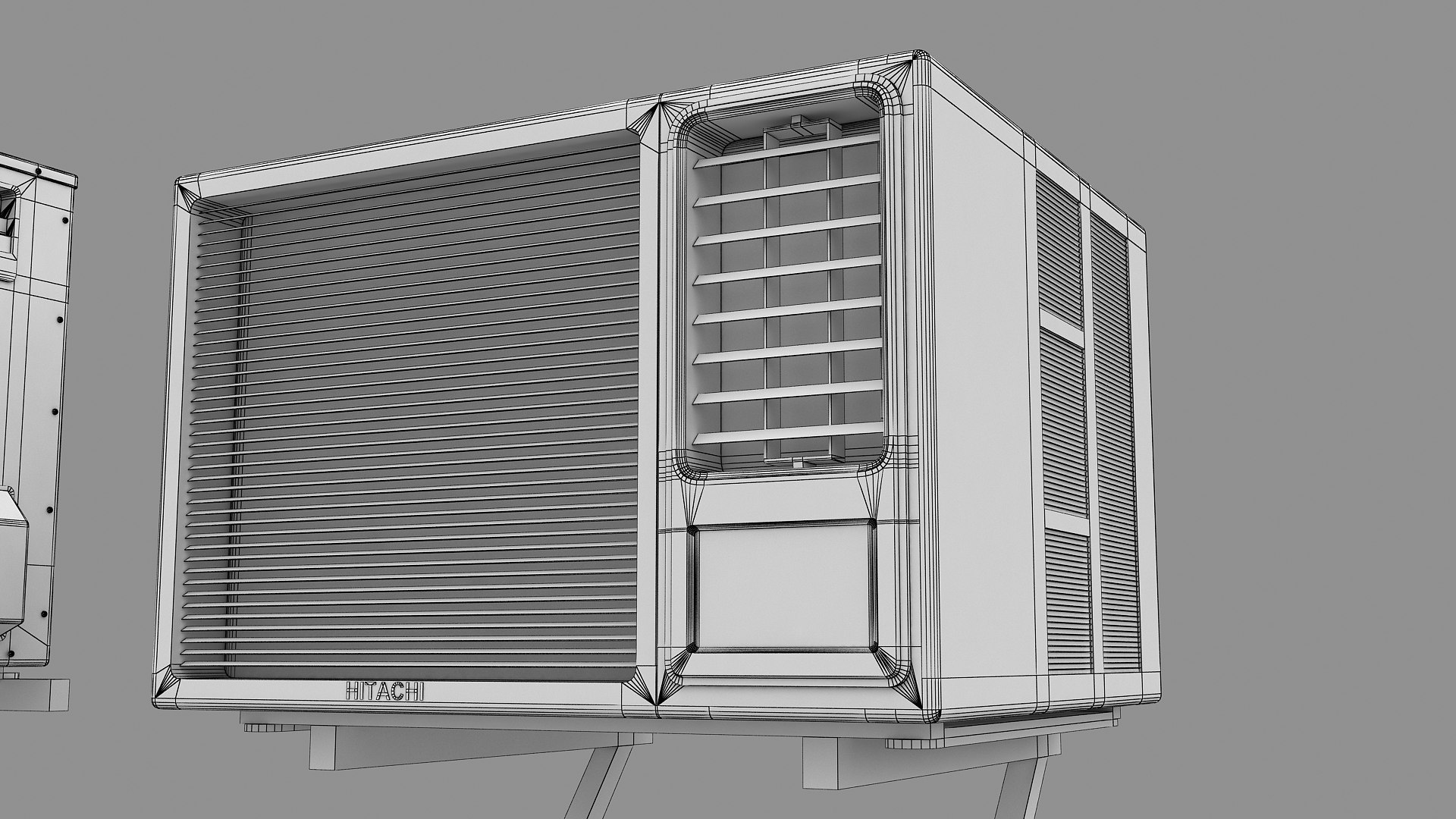 Air Conditioner Window Outdoor 3D model - TurboSquid 1723883