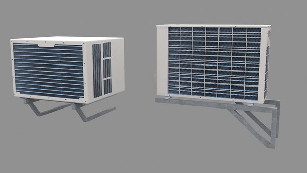 Air Conditioner Window Outdoor 3D model - TurboSquid 1723883
