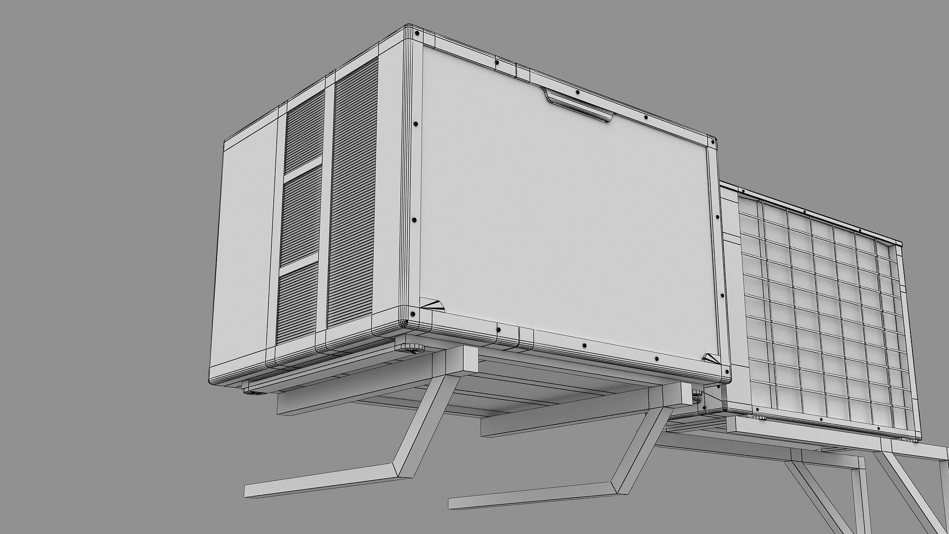 Air Conditioner Window Outdoor 3D model - TurboSquid 1723883