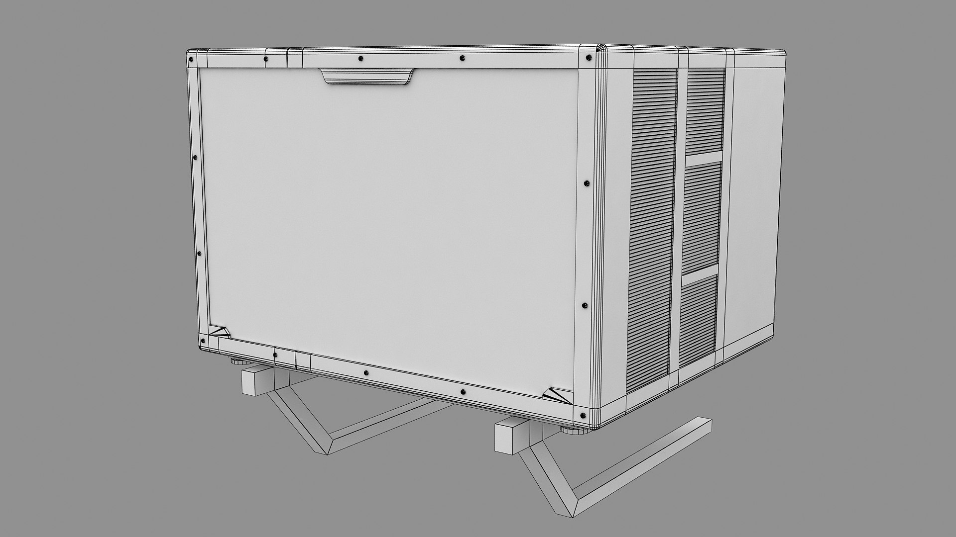 Air Conditioner Window Outdoor 3D model - TurboSquid 1723883