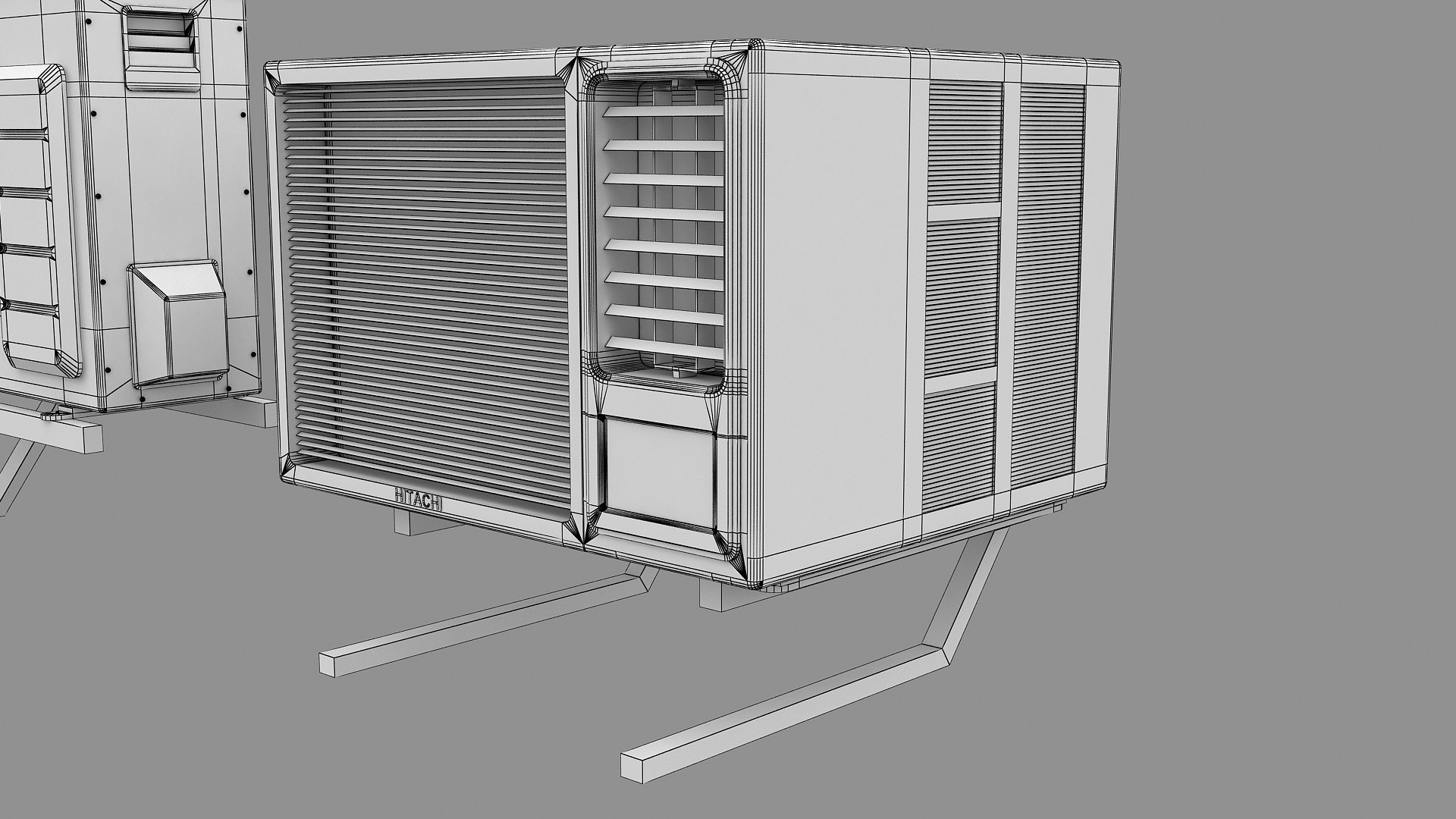 Air Conditioner Window Outdoor 3D model - TurboSquid 1723883