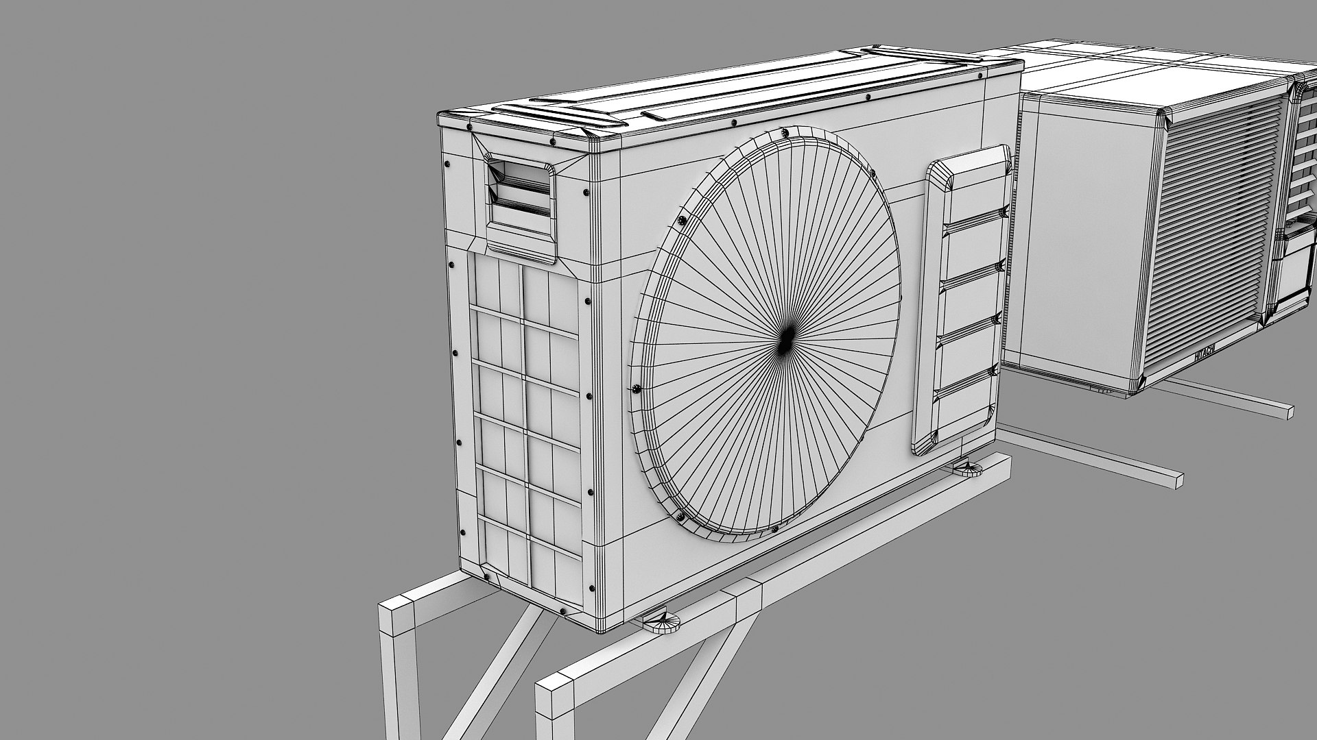 Air Conditioner Window Outdoor 3D model - TurboSquid 1723883