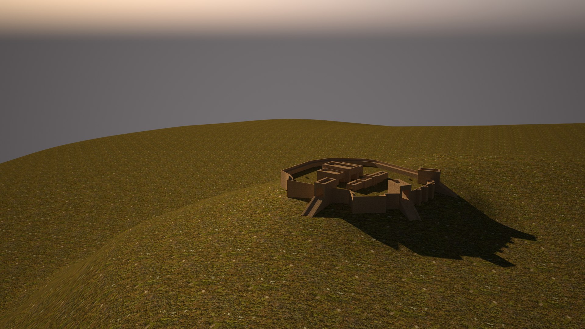 3D Layers Troy Model - TurboSquid 1574057