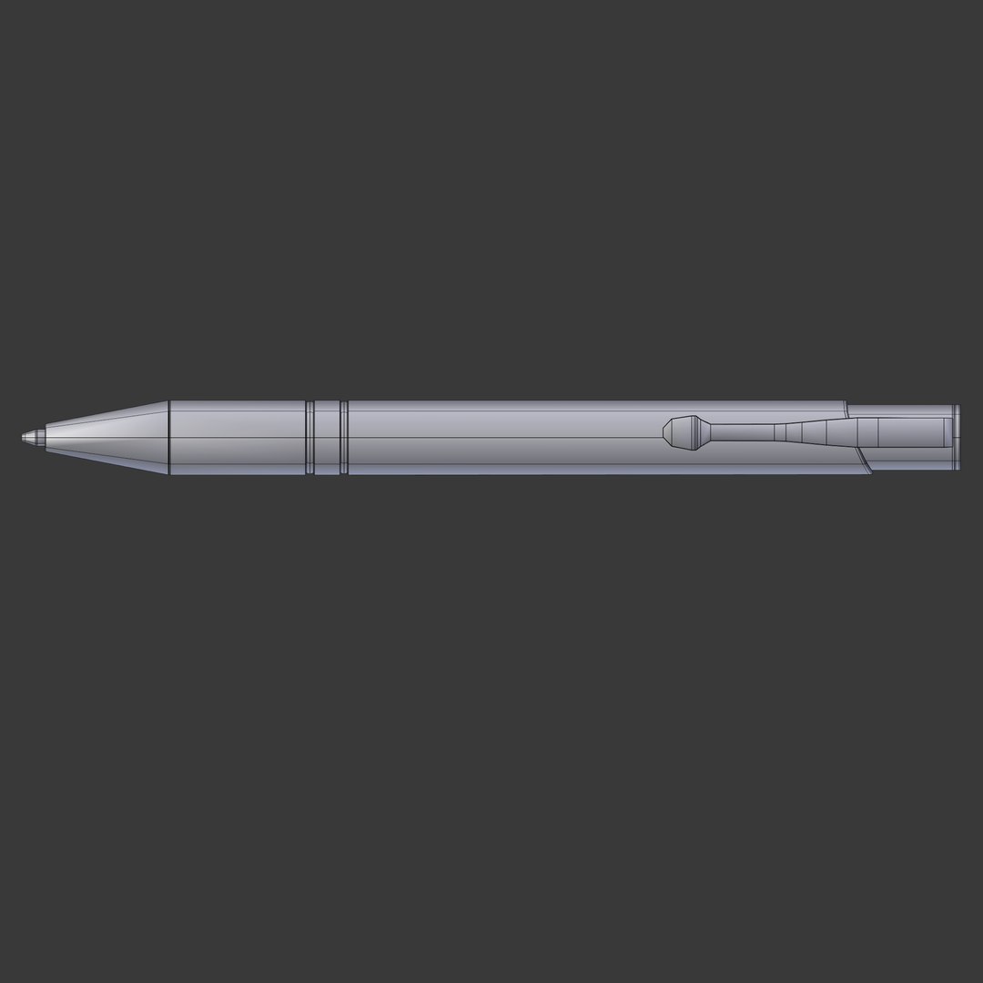 Pen Model - TurboSquid 1213751