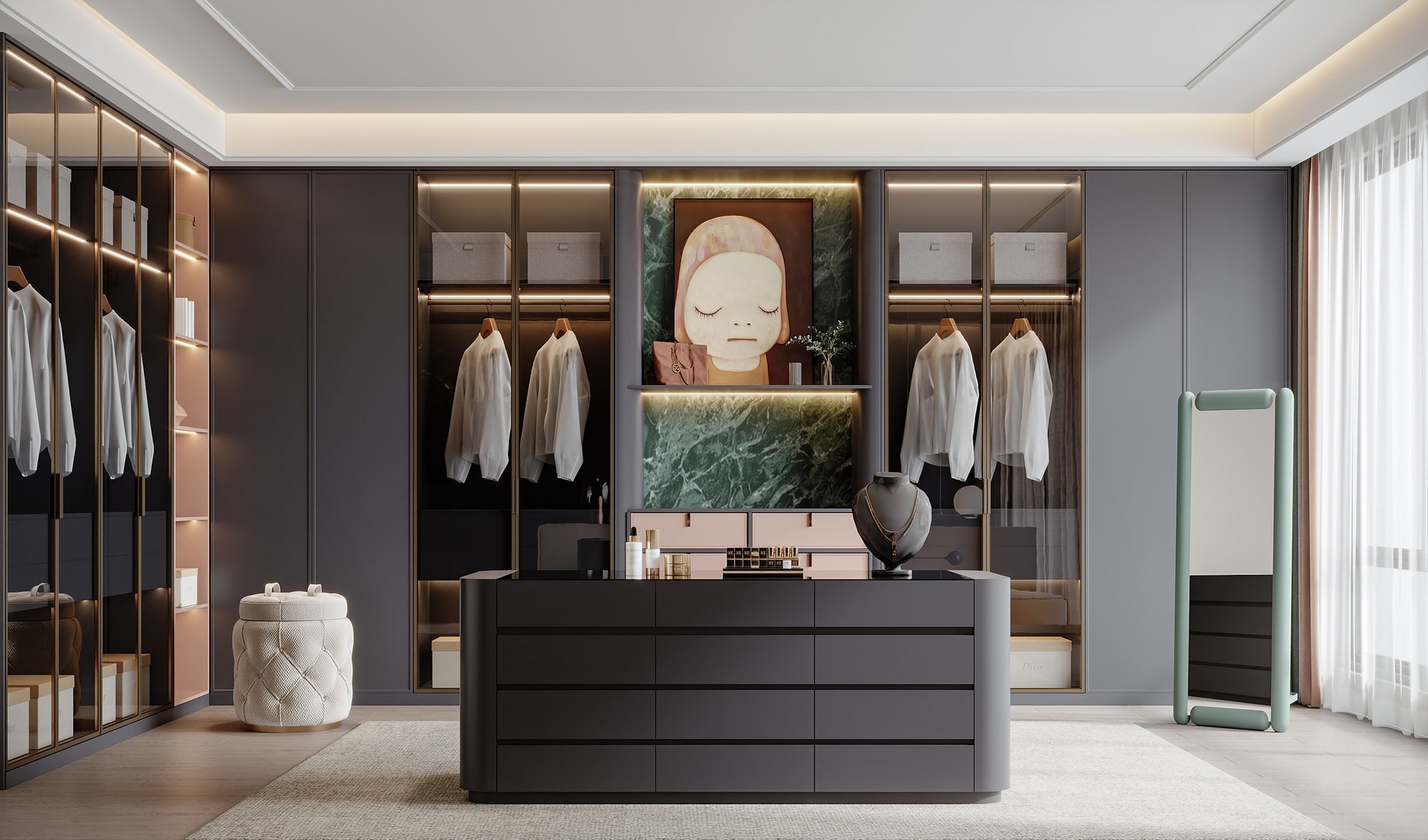 3D Dressing Room Model - TurboSquid 2396459