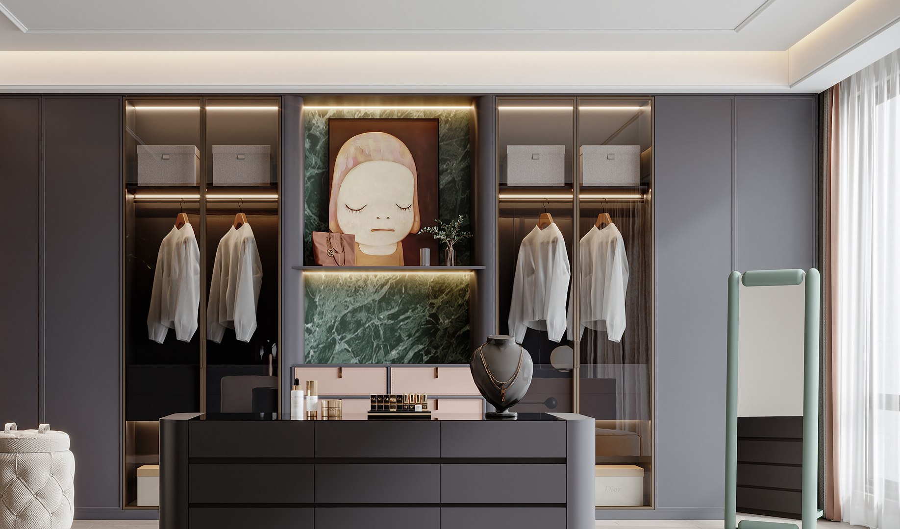 3D Dressing Room Model - TurboSquid 2396459