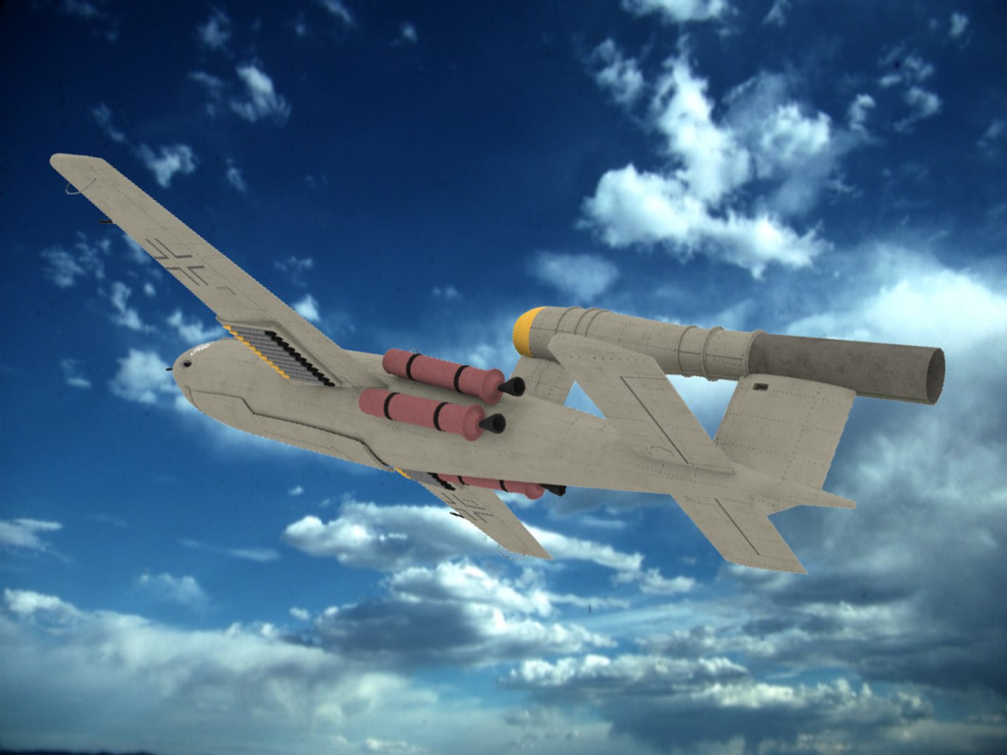 3D Ju EF126 Elli Single Argus As 104 Model - TurboSquid 2184814